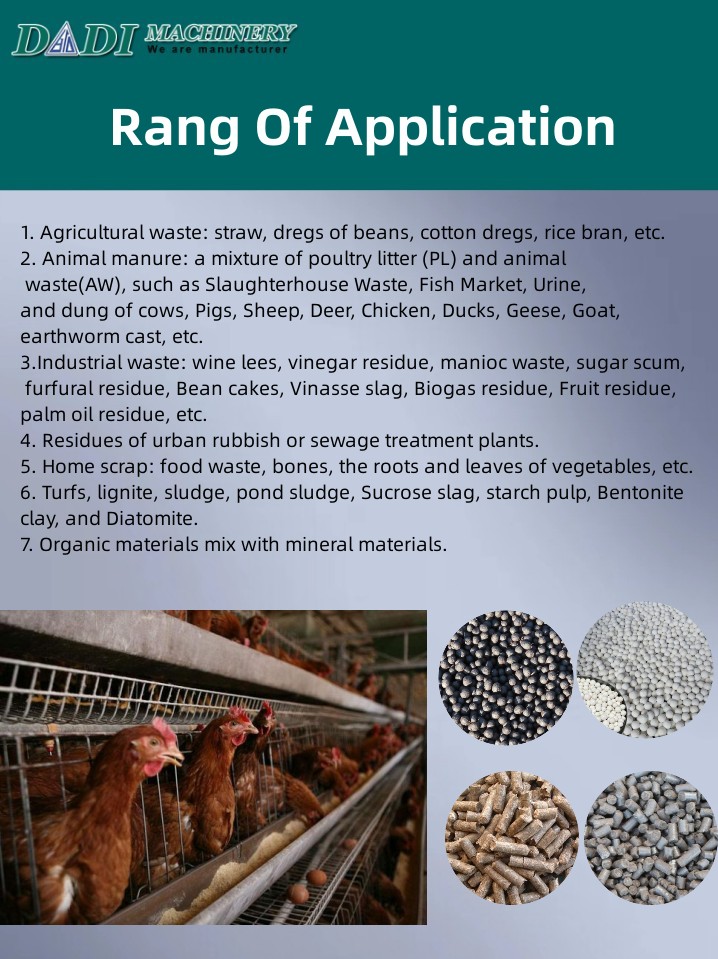 Harbin Dadi Fertilizer Granule Production Machine Organic Fertilizer ...